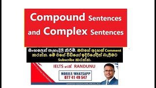 Compound Sentences and Complex Sentences- For IELTS (Si... | Doovi