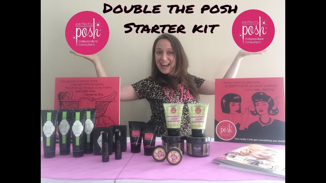 Perfectly Posh Starter Kit July 2015 - Double the Posh - YouTube