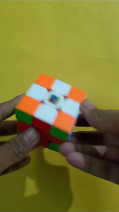 HOW TO MAKE PLUS PATTERN IN 3BY3 RUBIK'S CUBE #H4X CUBER - YouTube