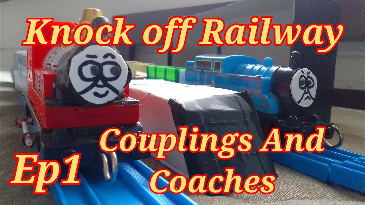 knock off Railway Episode 1 Couplings and Coaches - YouTube