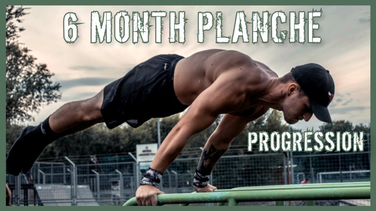 INCREDIBLE 6-MONTH PLANCHE PROGRESSION | FROM ZERO TO FULL PLANCHE ⚡ ...