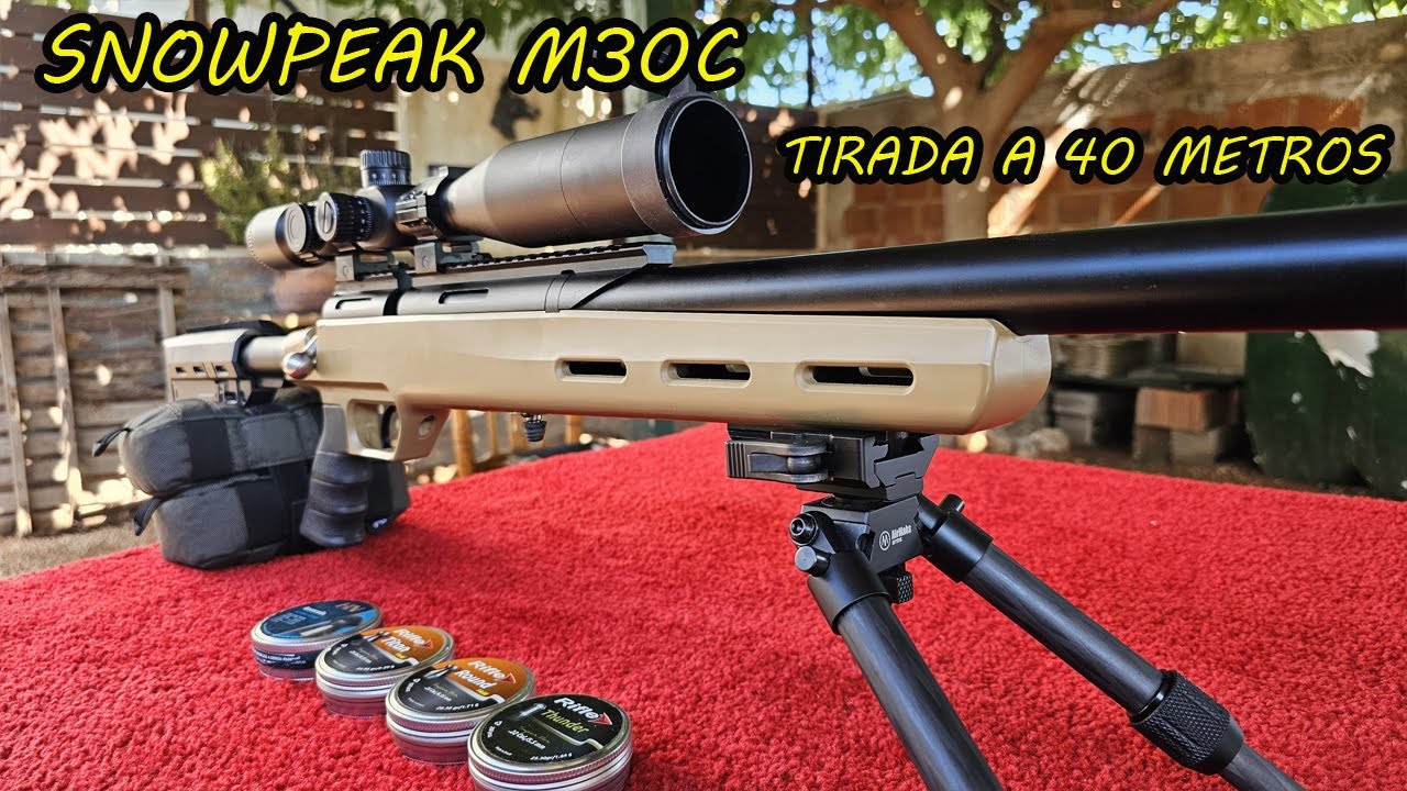SNOWPEAK M30C TIRADA A 40 METROS @carabinasmontevirgen2020 - YouTube