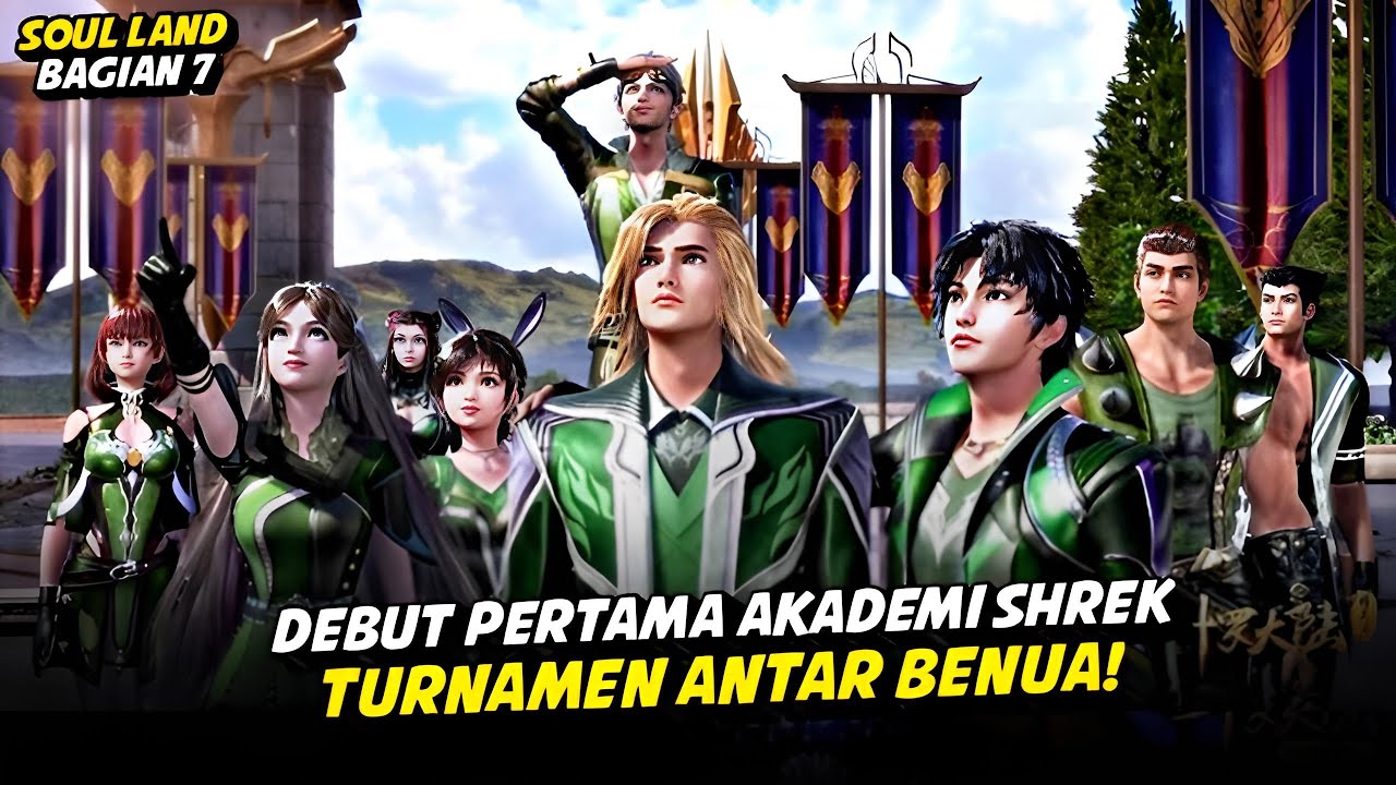 DEBUT 7 KUDA HITAM SHREK SELURUH ARENA KETAKUTAN – Soul Land 1 Ep61–70 ...