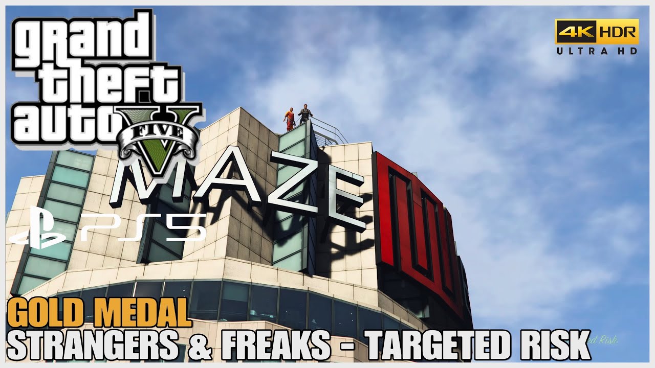 GTA 5 PS5 Remastered - Strangers & Freaks - Targeted Risk [Gold Medal ...
