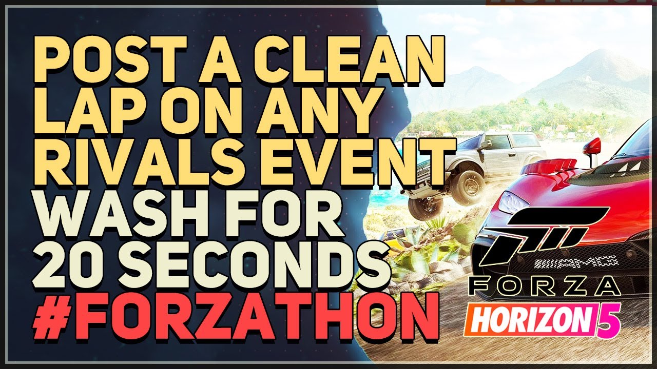 Post a clean lap on any Rivals Event Forza Horizon 5 - YouTube