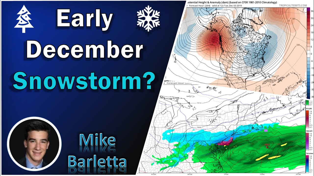 Early December Snowstorm? Pattern and Outlook - YouTube