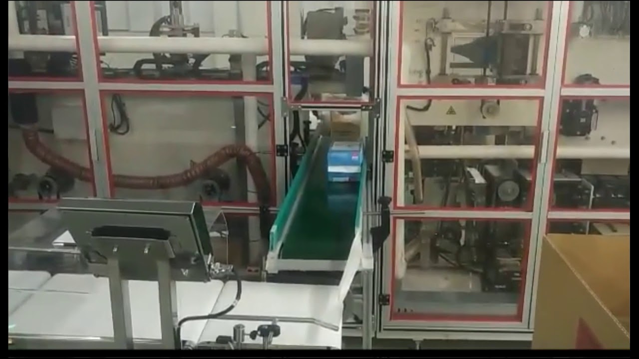 Adult dipaers packaging solution, Stacker+bagger,baby diaper packer ...