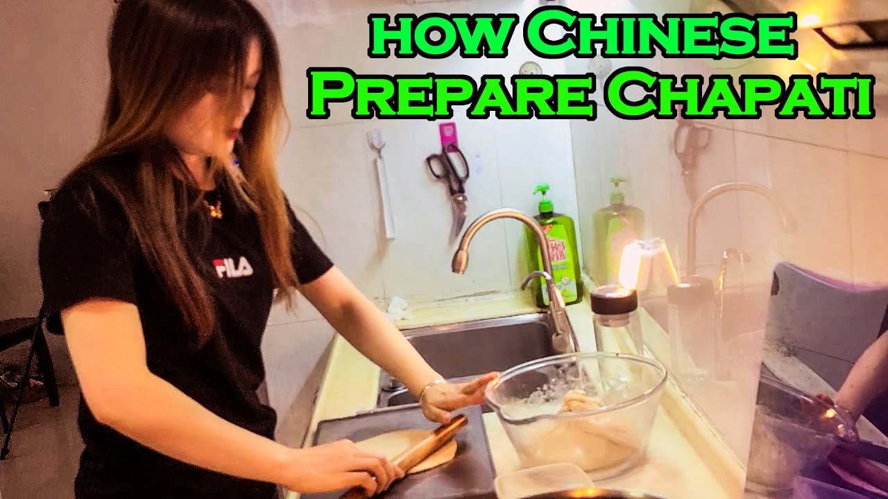 How Chinese Prepare Chapati | Indian Recipe | China | Kannada Vlogs ...
