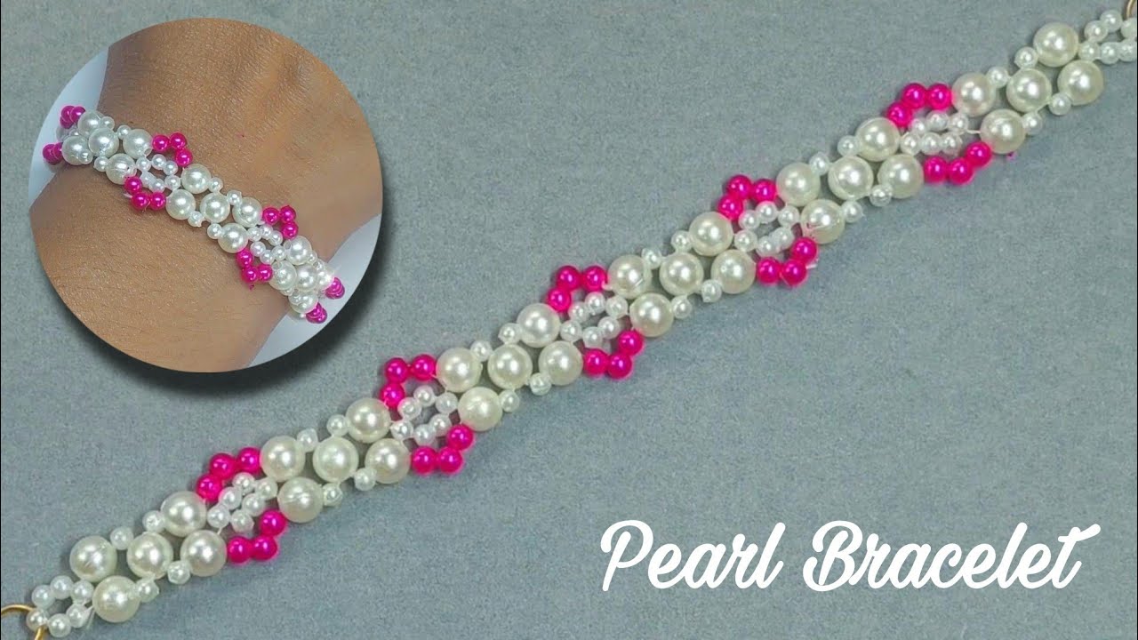 DIY LATEST BRACELET DESIGN #0504 | HOW TO MAKE BRACELET AT HOME ...