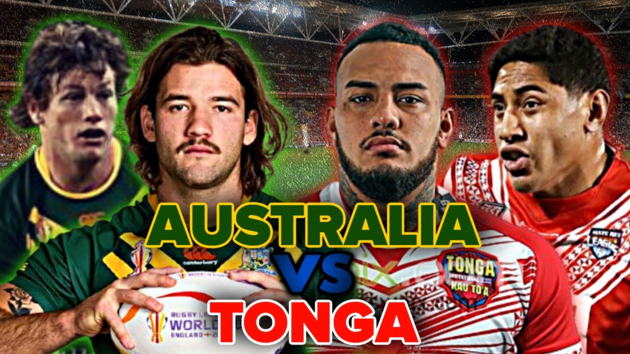 Australia vs Tonga | Pacific Championships | Live Stream Commentary ...