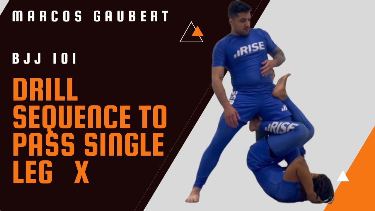 Drill sequence to pass single leg X - YouTube
