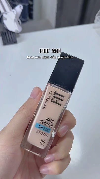 Kem nền Fit me - YouTube