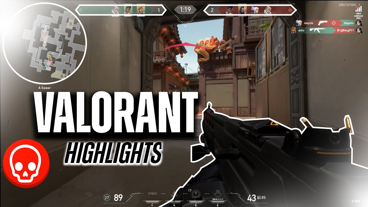 Valorant Gameplay Highlights - YouTube