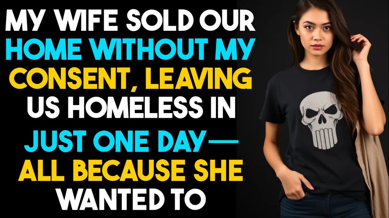 My wife sold our home without my consent, leaving us homeless in just one day—all because she ...