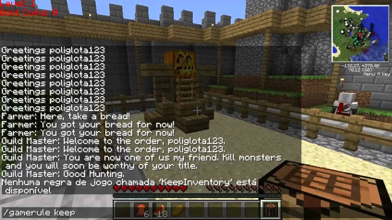 O Reino Minecraft #01 - Conhecendo o Território ! - YouTube