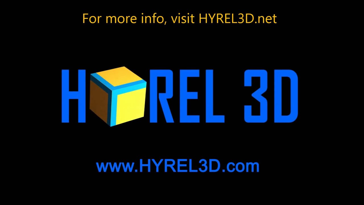 3D Printing RTV Silicone on the Hyrel 3D Printer - YouTube
