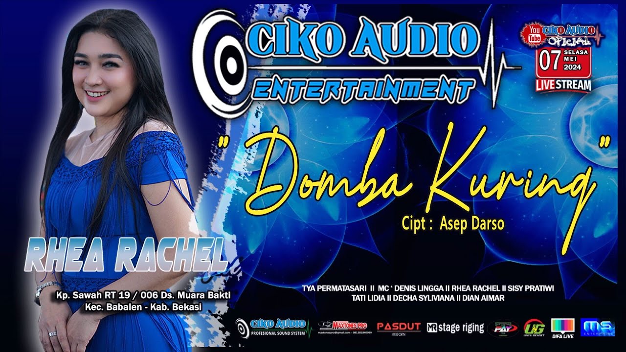 Rhea Rachel Domba Kuring (Cipt Asep Darso) - Ciko Audio Entertainment ...