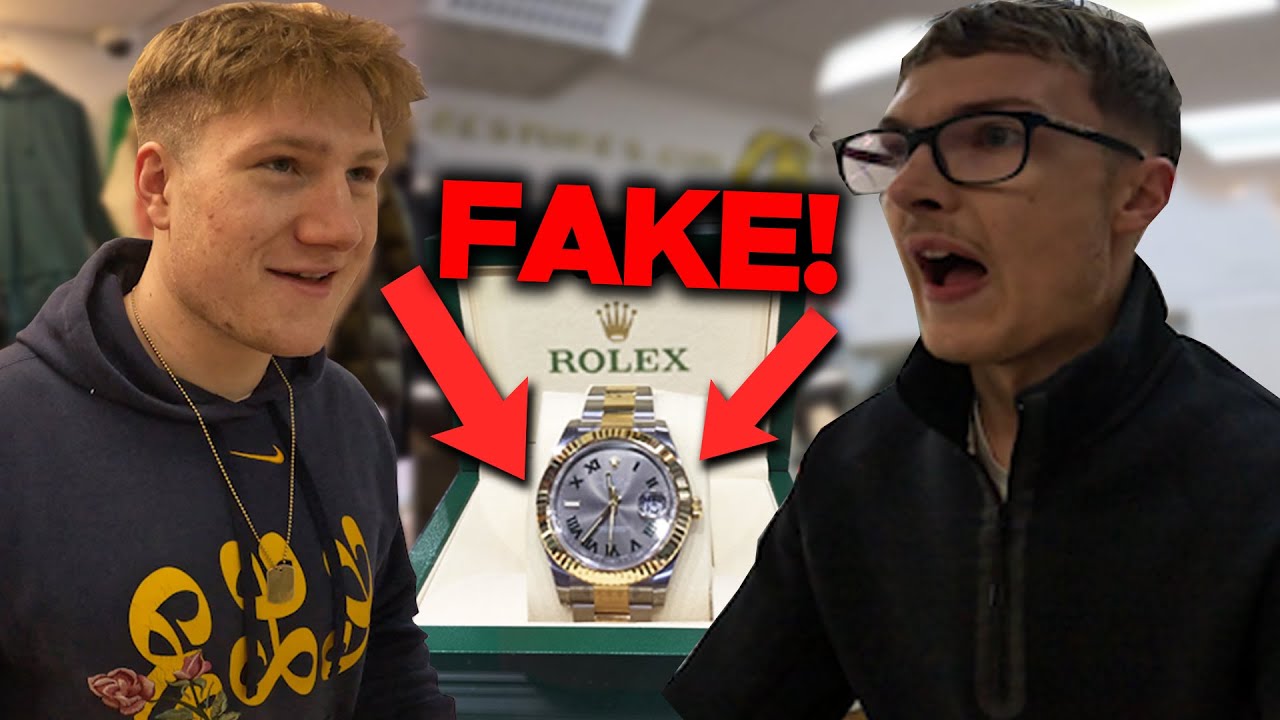 Customer Tries Selling A FAKE ROLEX... (Exposed) - YouTube