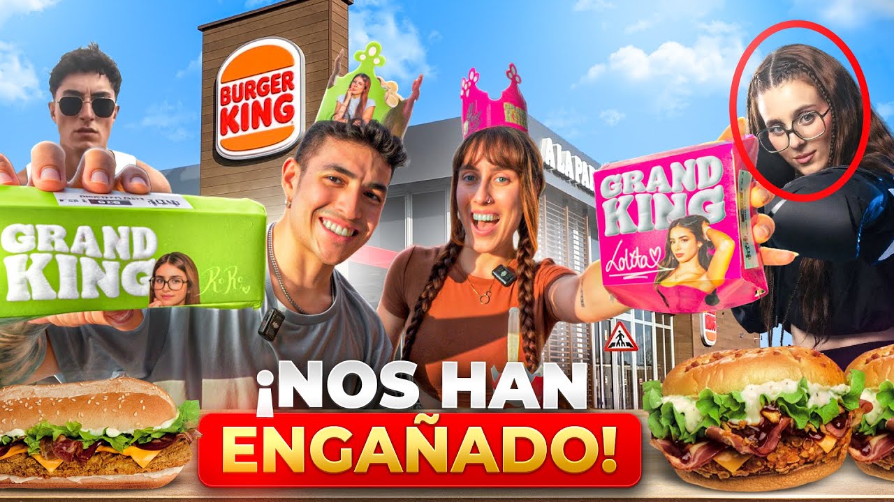PROBAMOS los MENÚS de INFLUENCERS de BURGER KING y McDONALD’S 🍔 | RORO ...