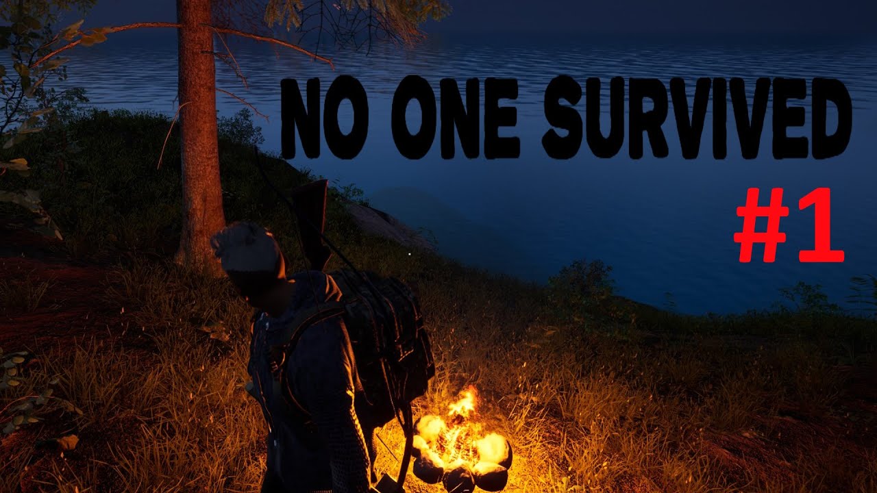 No One Survived #1. Первые шаги. Начало выживания. - YouTube