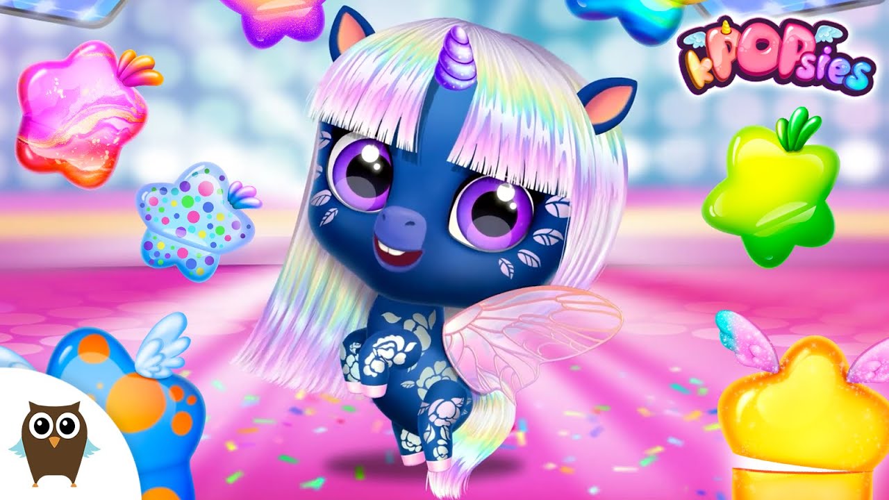 CRAZY Kpopsies Voiceover 🤪🦄 Kpopsies - Hatch Baby Unicorns 💫 TutoTOONS - YouTube