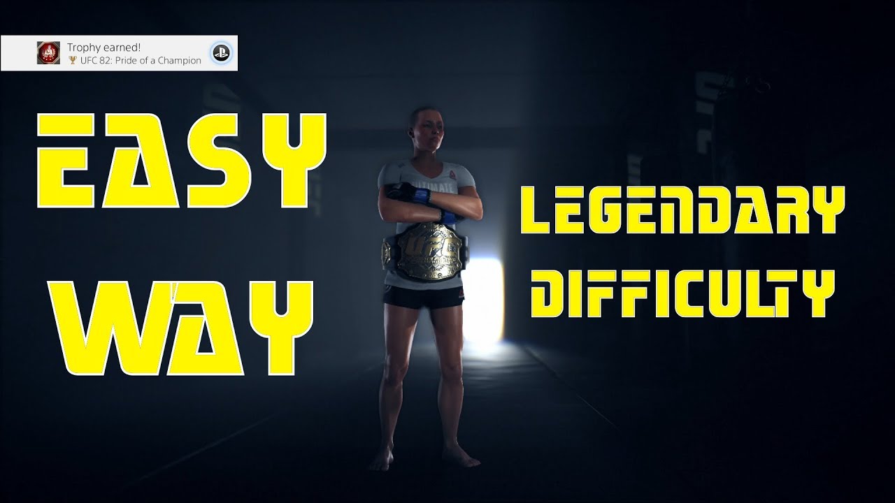 EA UFC 3 | UFC 82: Pride of a Champion (Trophy / Achievement Guide ...