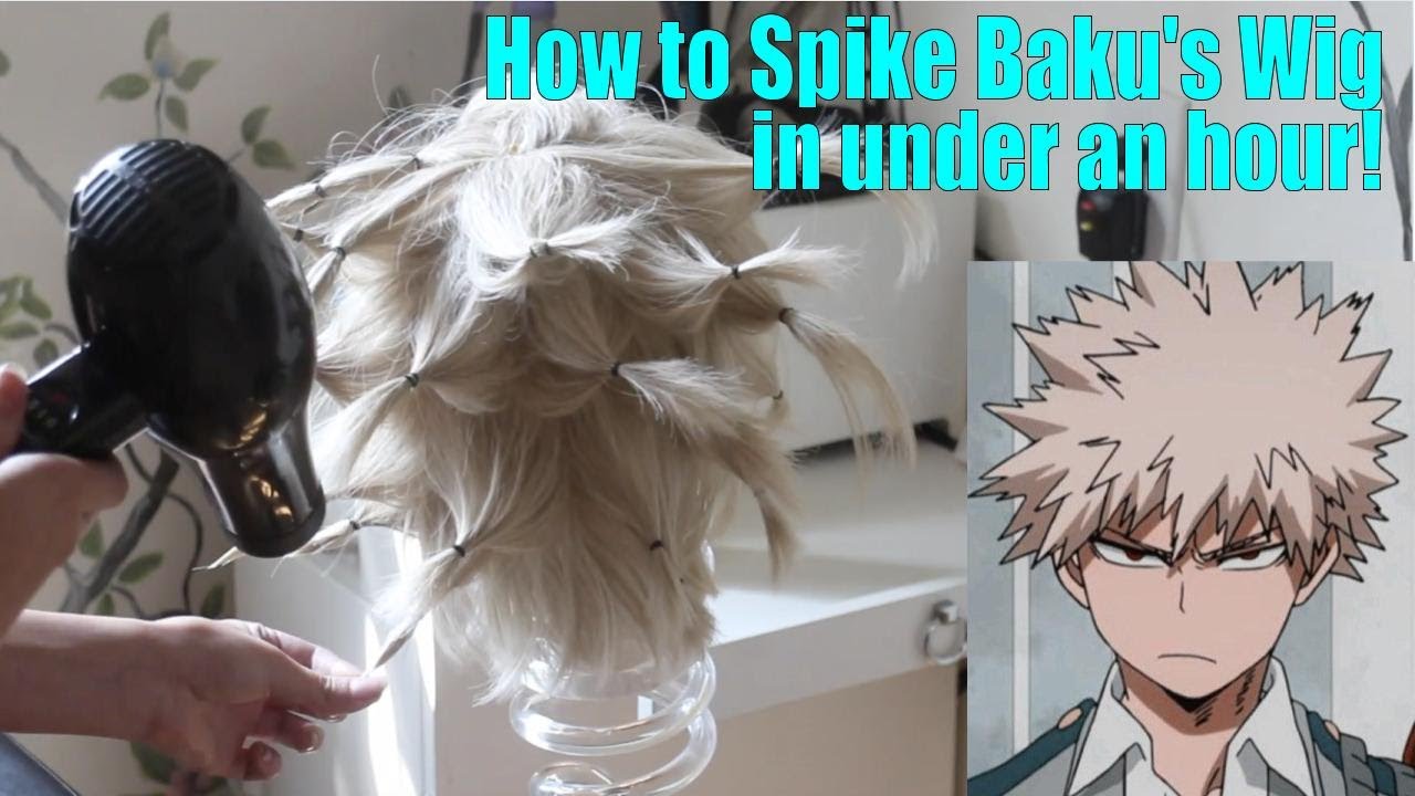 How to style Baku's Hair - YouTube