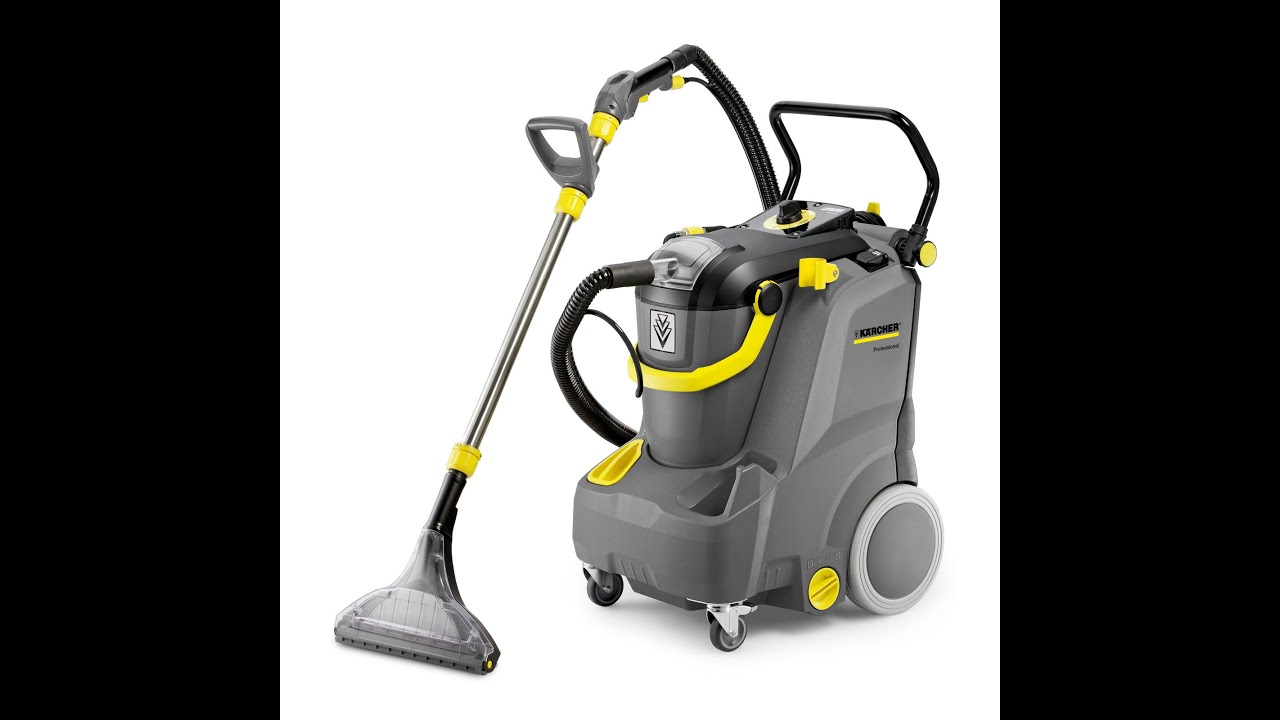 How to use Karcher Puzzi 30/4 carpetcleaner. Product uitleg Puzzi 30/4 ...