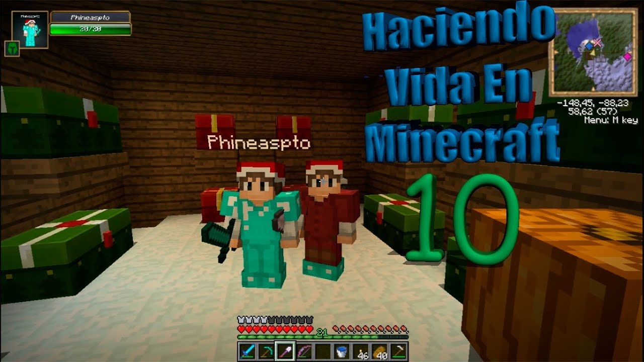 Haciendo Vida En Minecraft| CAP 10:Buscando Experiencia - YouTube