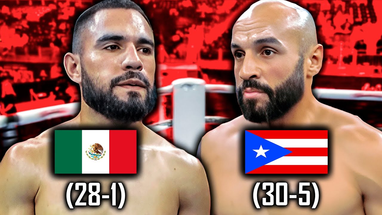 UNBELIEVABLE CLASH! Eduardo Nunez (Mexico) vs Christopher Diaz (Puerto ...