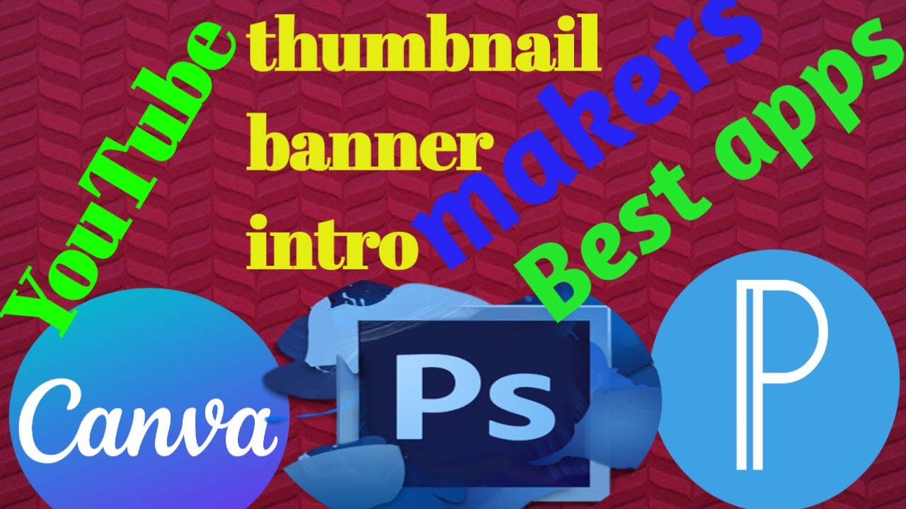 Best video thumbnail maker app Canva and pixel - YouTube