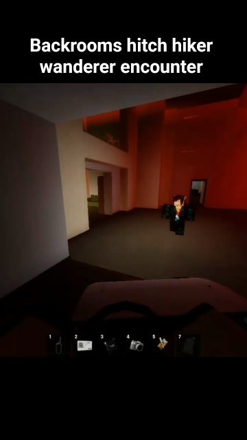 Backrooms hitch hiker wanderer encounter - YouTube