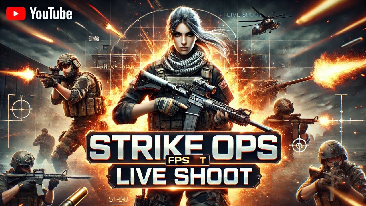 🔴 Live FPS Action! Strike Ops Shootout Begins Now! 🚀" - YouTube
