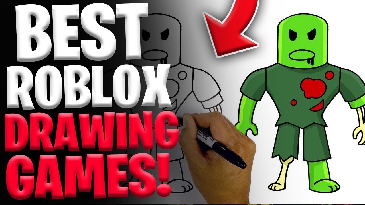 The BEST Roblox Drawing Games To play RIGHT NOW! - YouTube