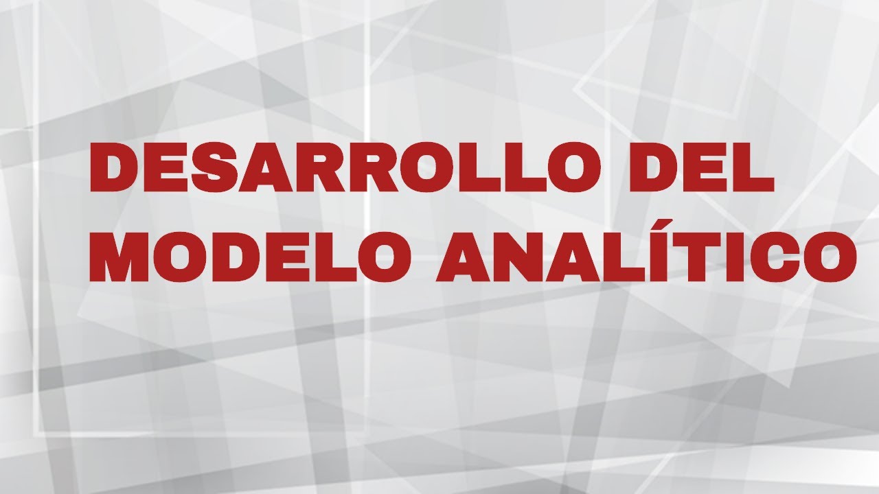 ¿Qué es el modelo analítico? - YouTube