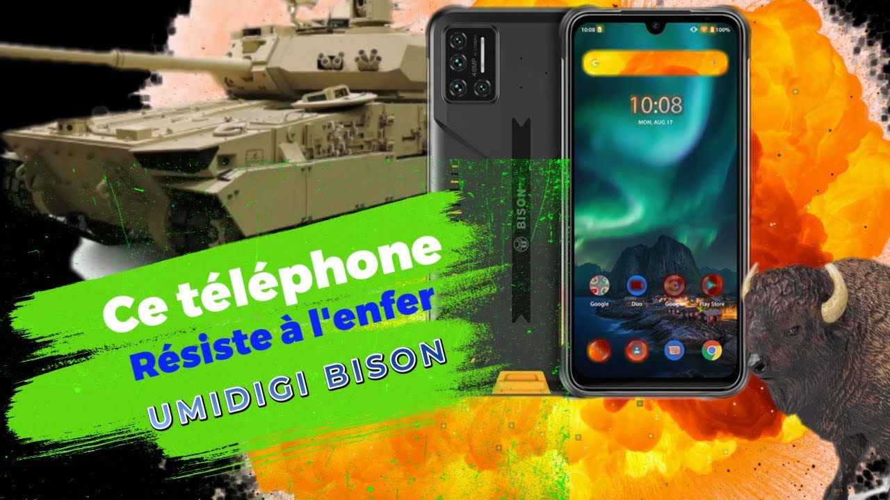 Vous cherchez un portable SOLIDE ?Umidigi Bison , présentation. - YouTube