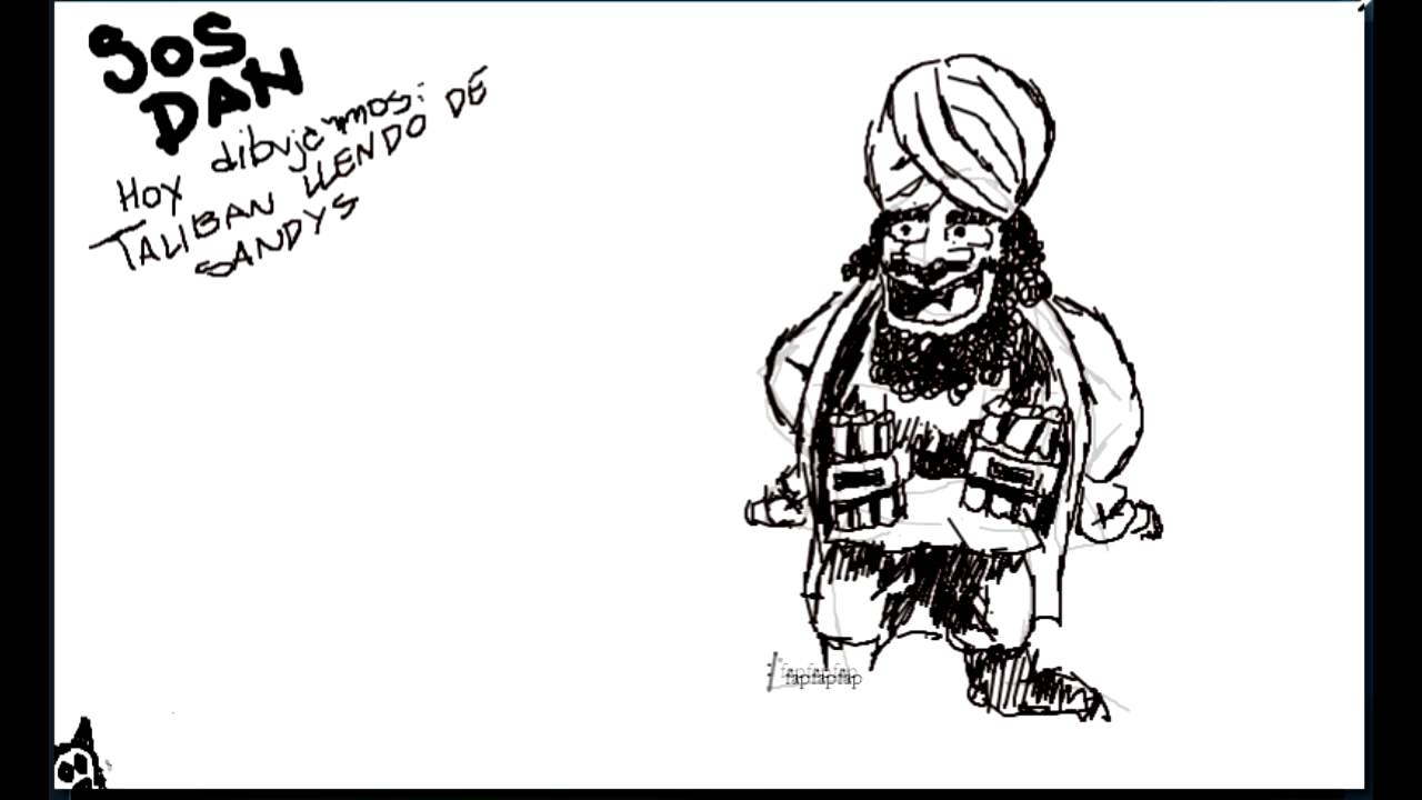Dibujando al taliban - YouTube