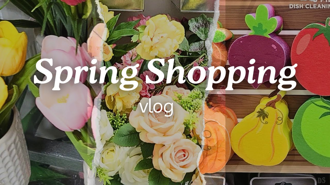Spring Shopping Vlog - YouTube