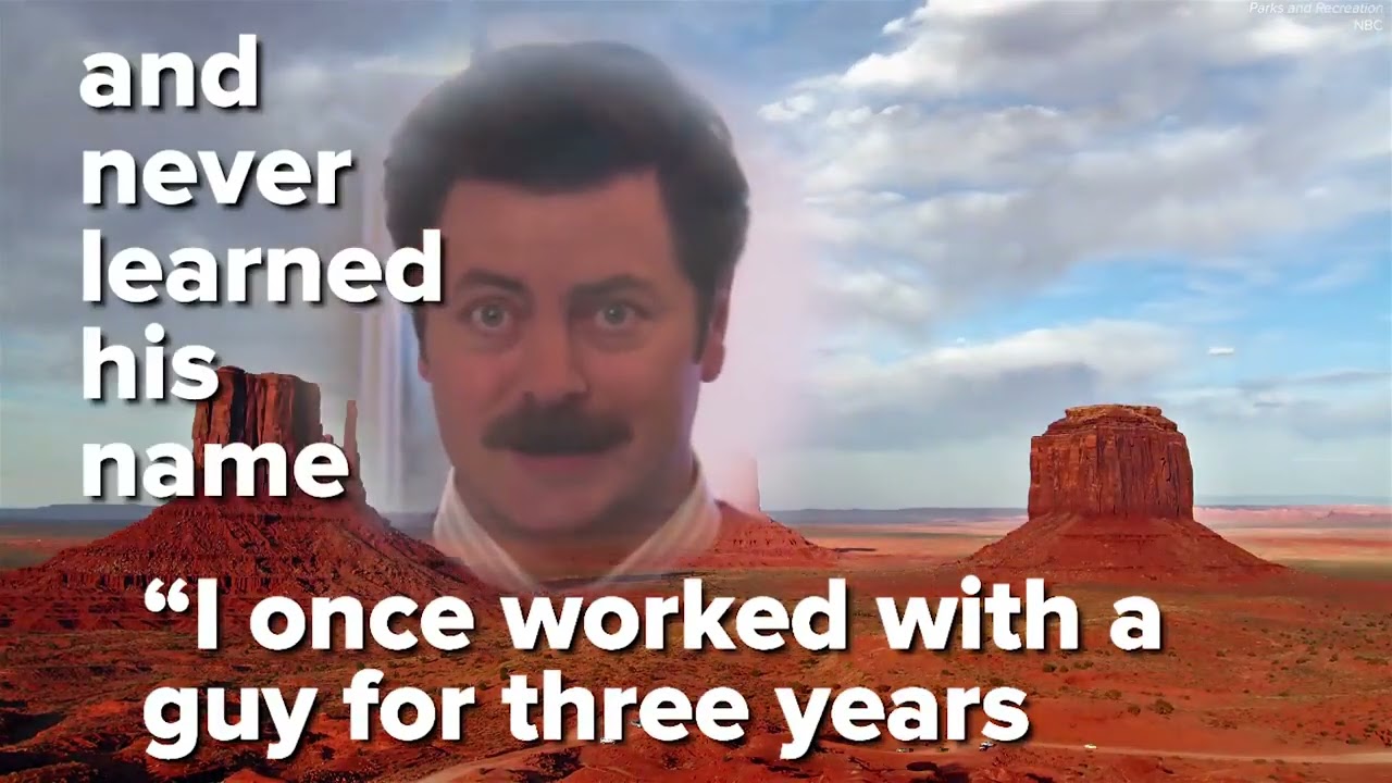 Ron Swanson My Best Friend - YouTube