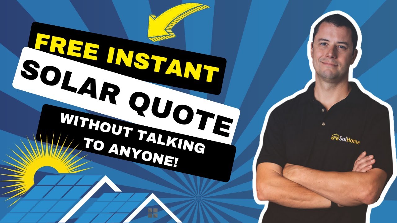 How To Get A Free Solar Quote Without Talking To Anyone - YouTube