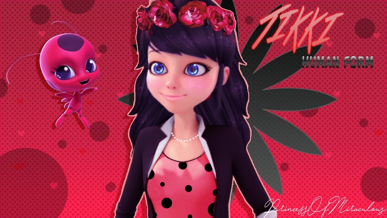 Tikki as a Human ! (Miraculous LadyBug) (SpeedEdit) - YouTube