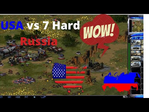 Red Alert 2 USA and 7 Mother Russia Brutal