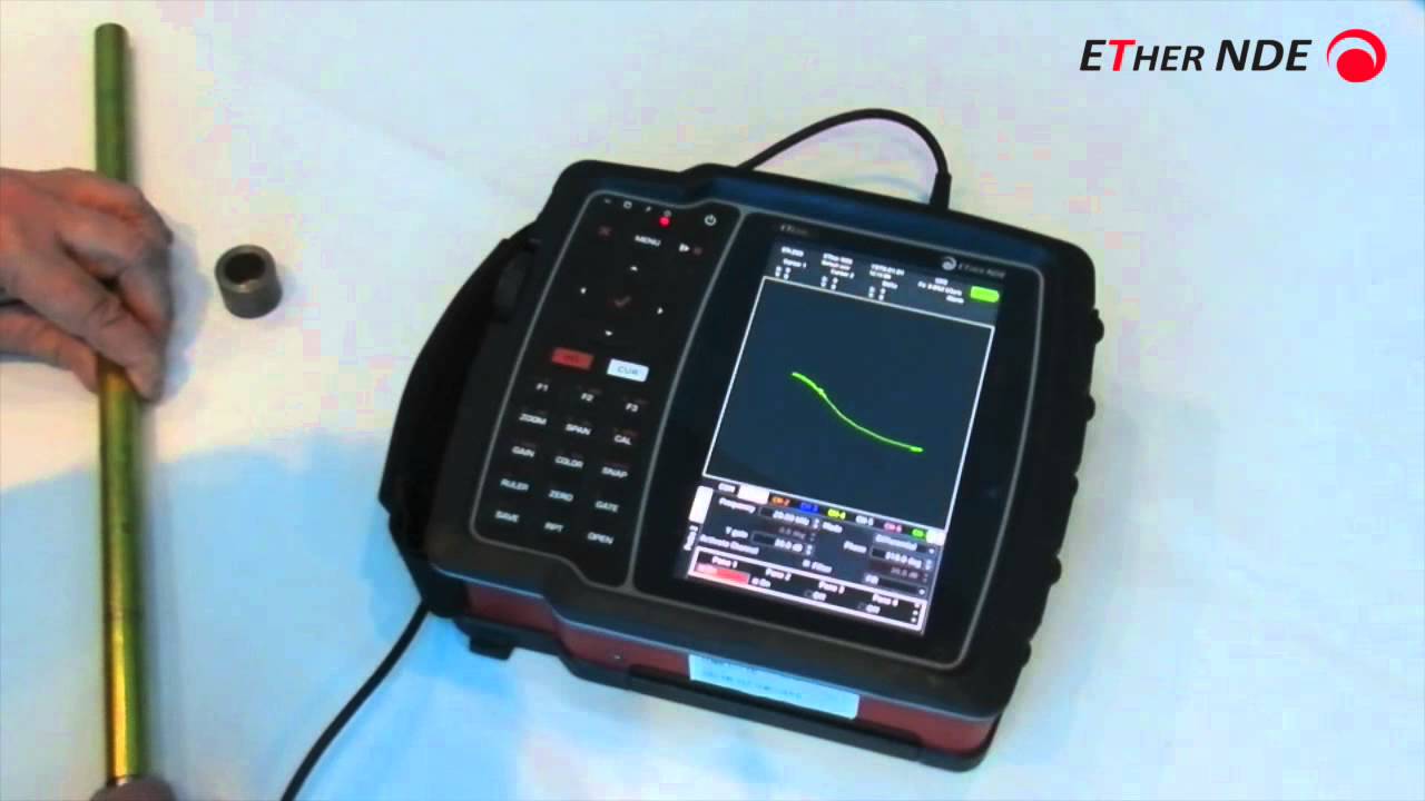 Eddy Current NDT Internal Diameter (ID) Inspection Demonstration - YouTube