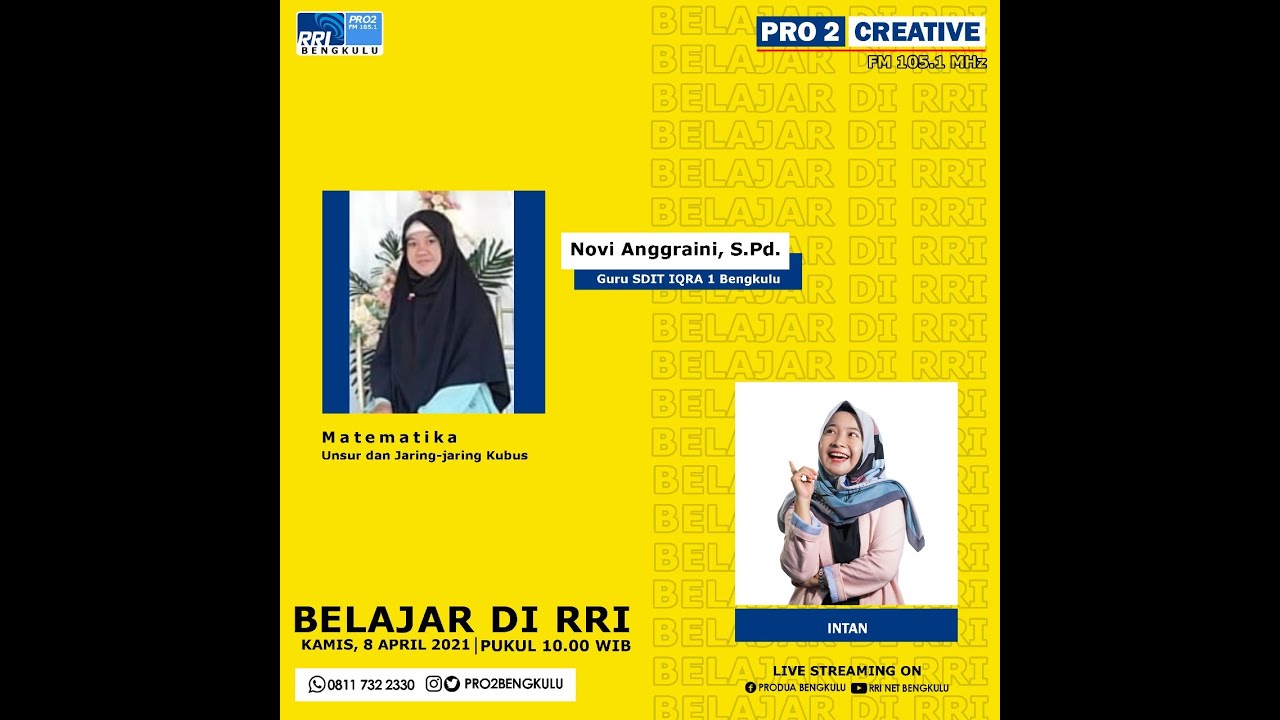 Belajar Matematika Bersama Novi Anggraini, S. Pd dari SDIT IQRA 1 ...