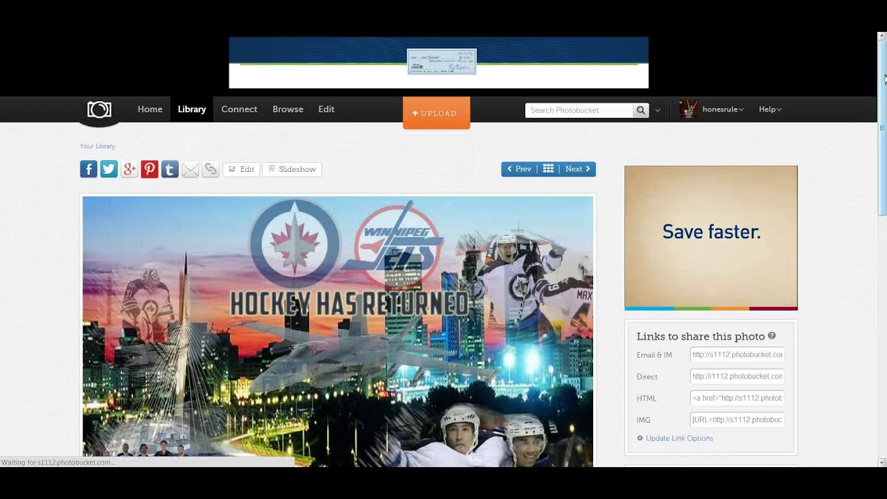How to post an image from photobucket - YouTube