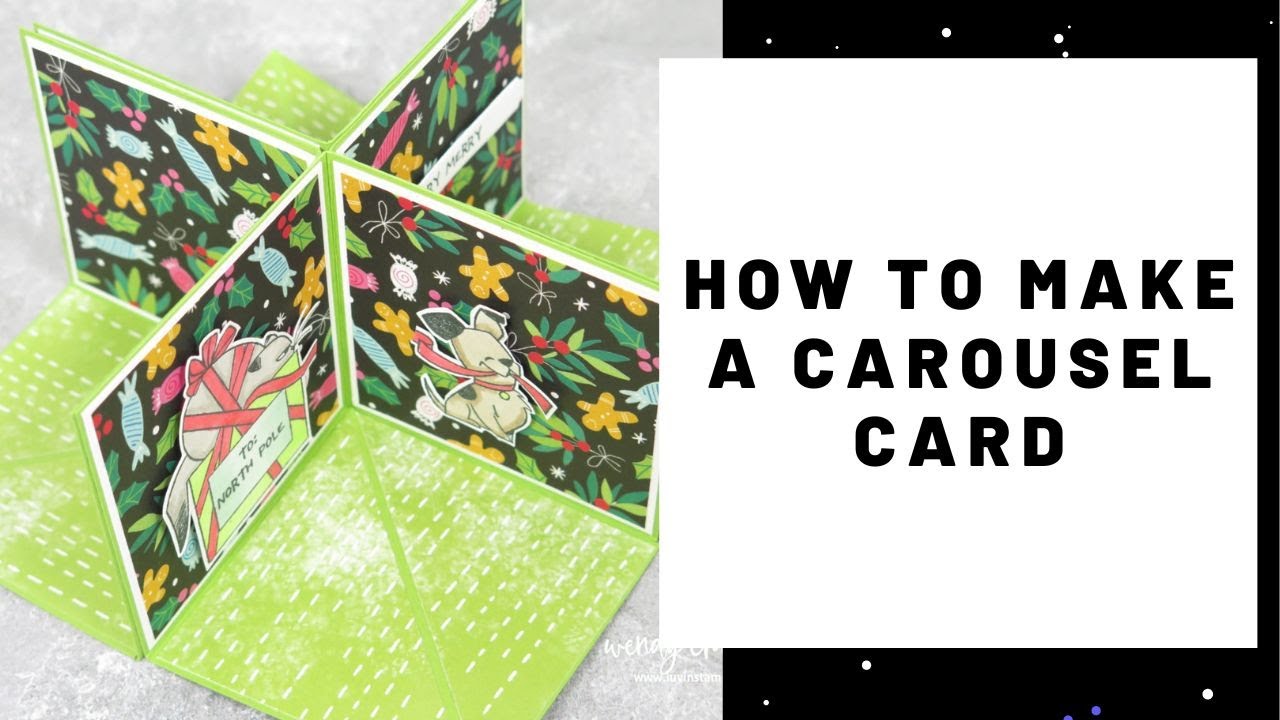 Make a Carousel Card with Me & Saturday Storytime - YouTube