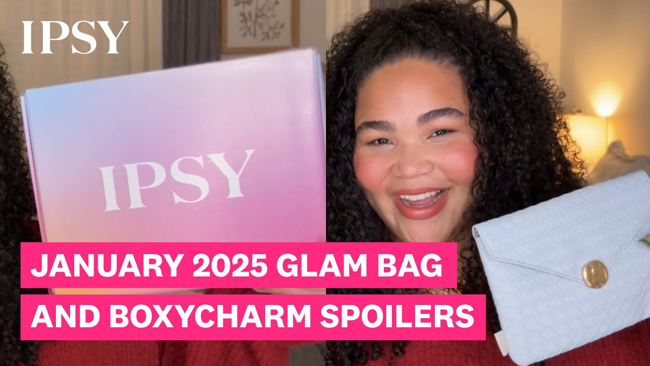 January 2025 Glam Bag and BoxyCharm Spoilers - YouTube