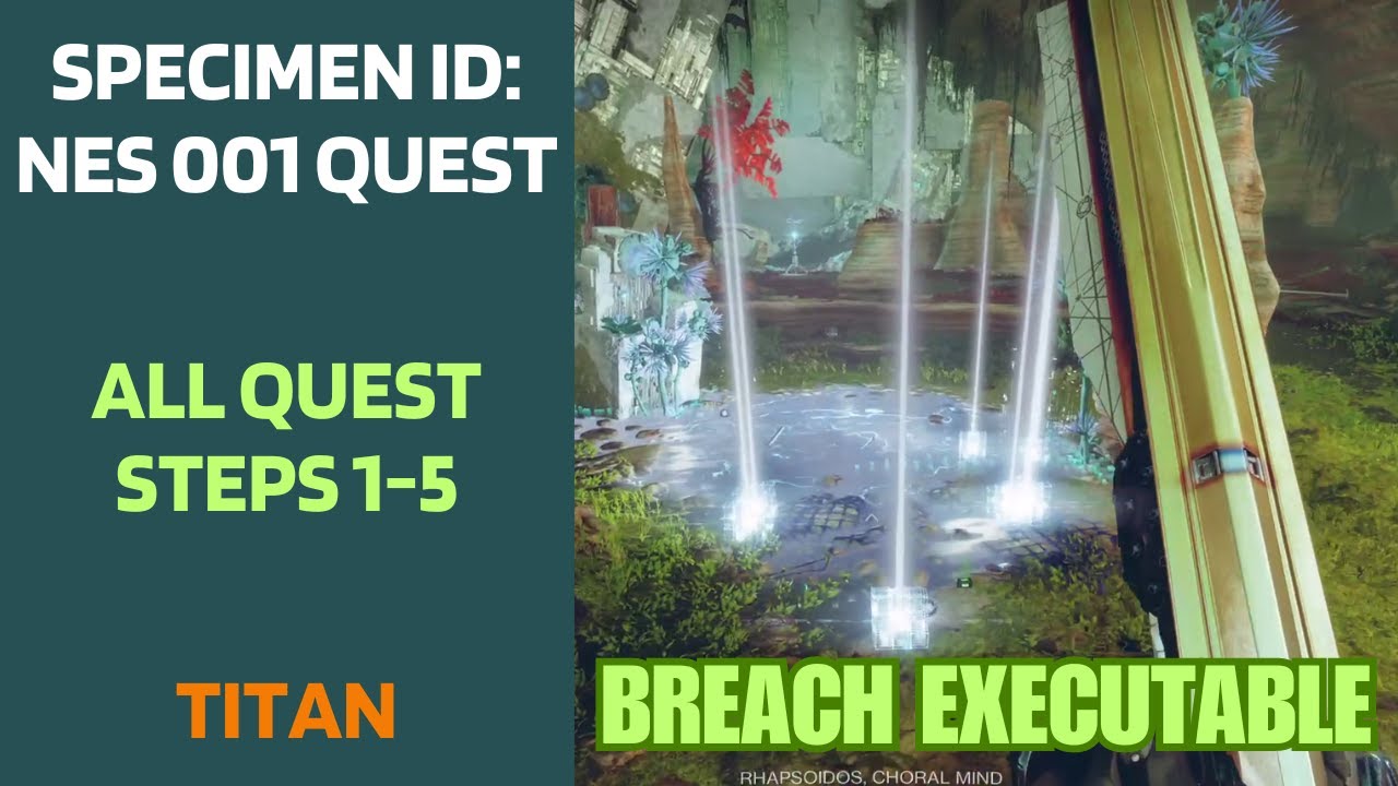Complete Specimen ID: NES 001 quest - Arena Breach Executable - Titan ...