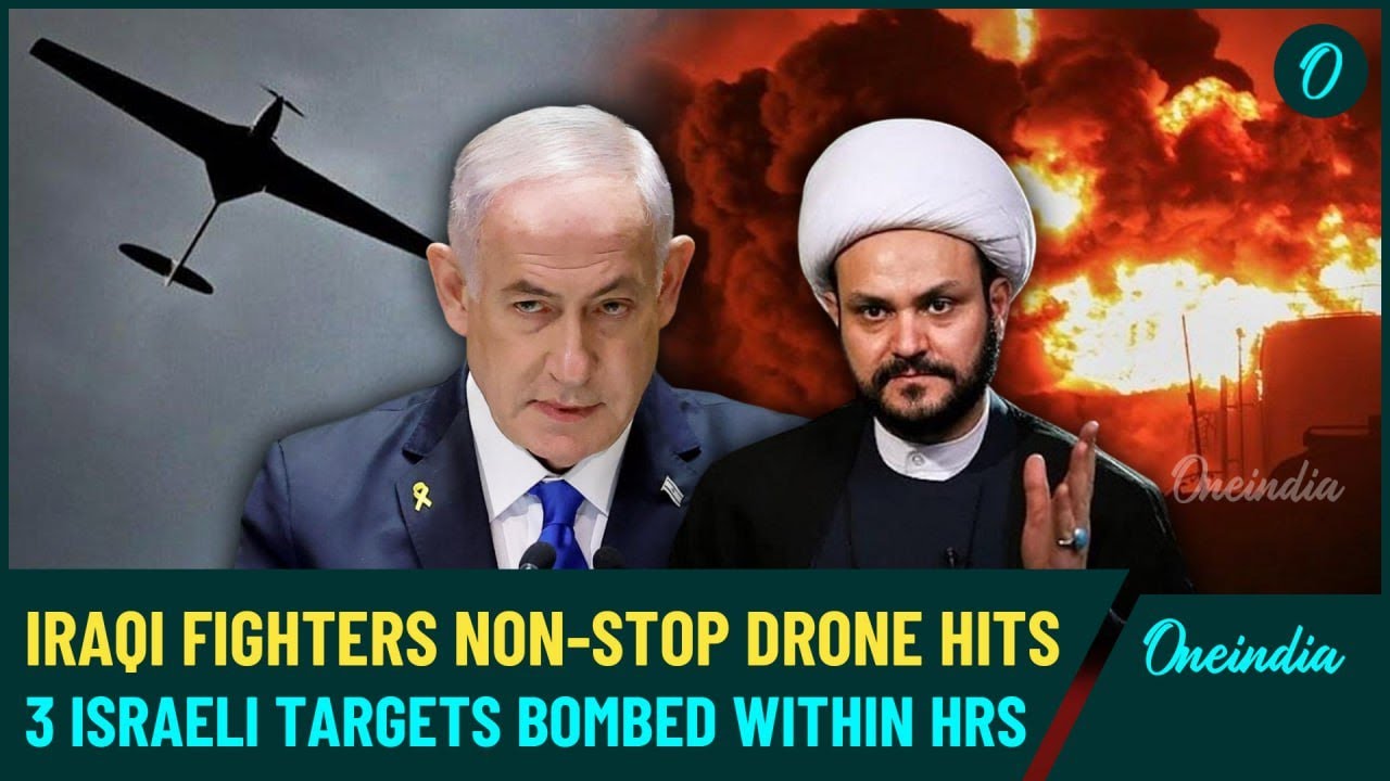 VIDEO| Israel's Iron Dome Fails Again; Iran-Backed Iraqi Fighters Rain ...