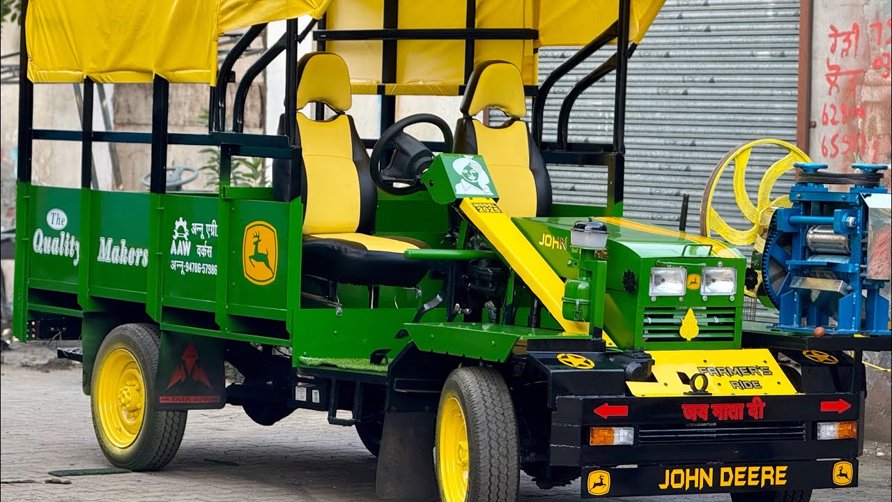 John deere kisan gadi - made in punjab (94786-57986) - YouTube
